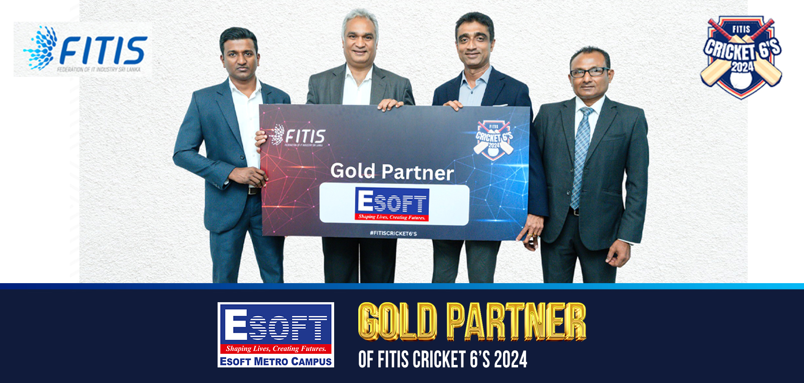 ESOFT Metro Campus: Proud Gold Sponsor of the FITIS Cricket 6’s ...